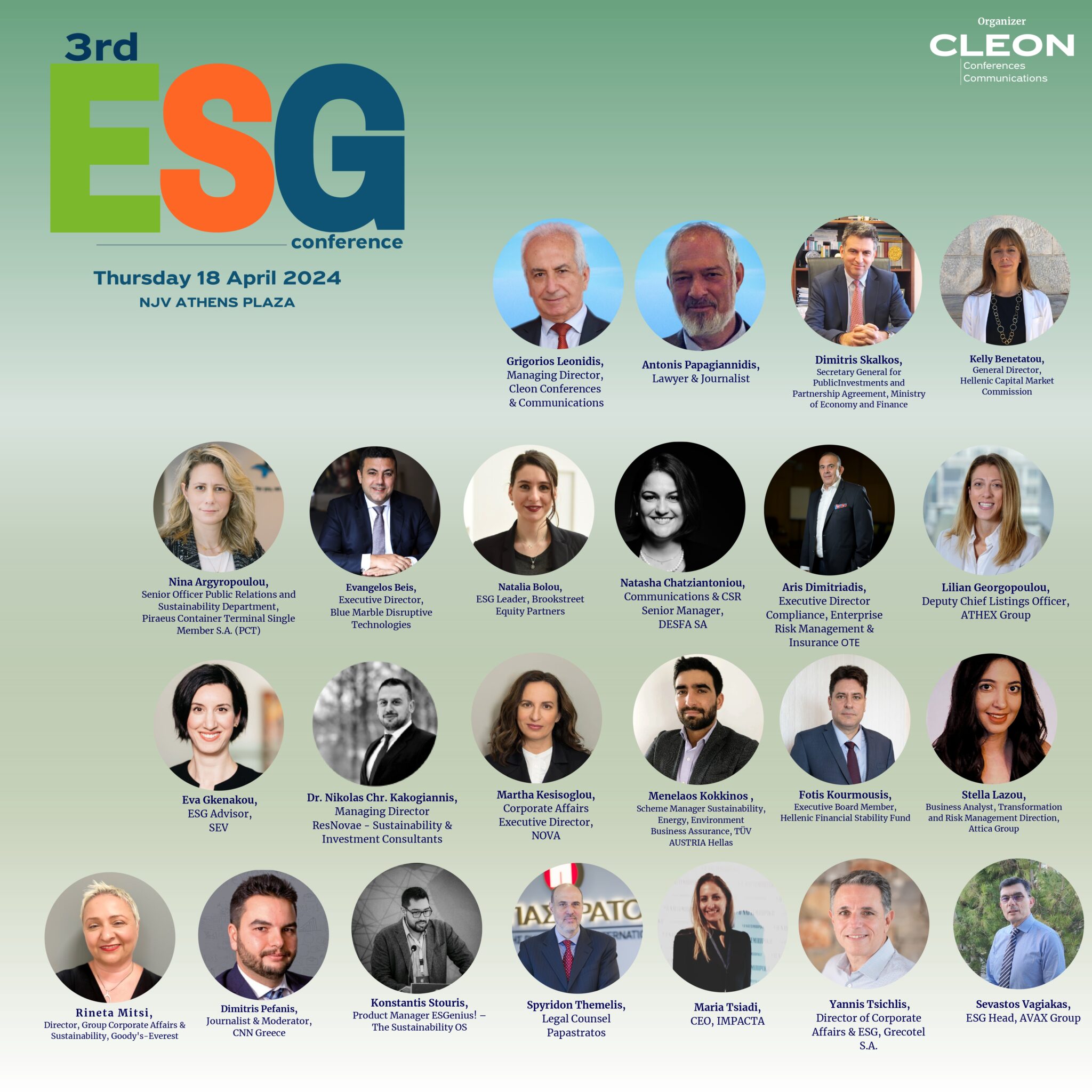 3rd ESG Conference - Cleon